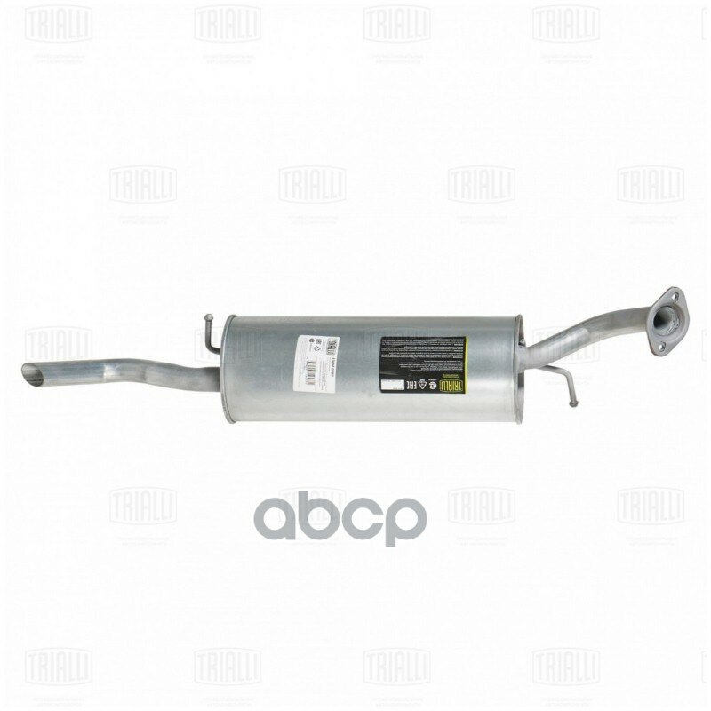 Глушитель для а/м Geely MK (08-) 1.5i осн. (алюм. сталь) Trialli арт. EMM0397