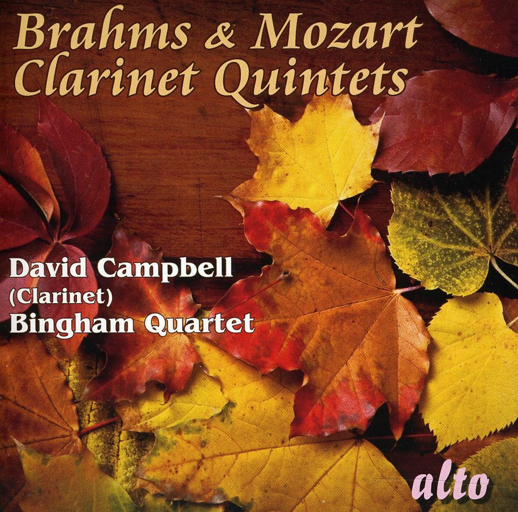 CD Диск David Campbell - Brahms & Mozart Clarinet Quintets (CD) 2013, Jewel