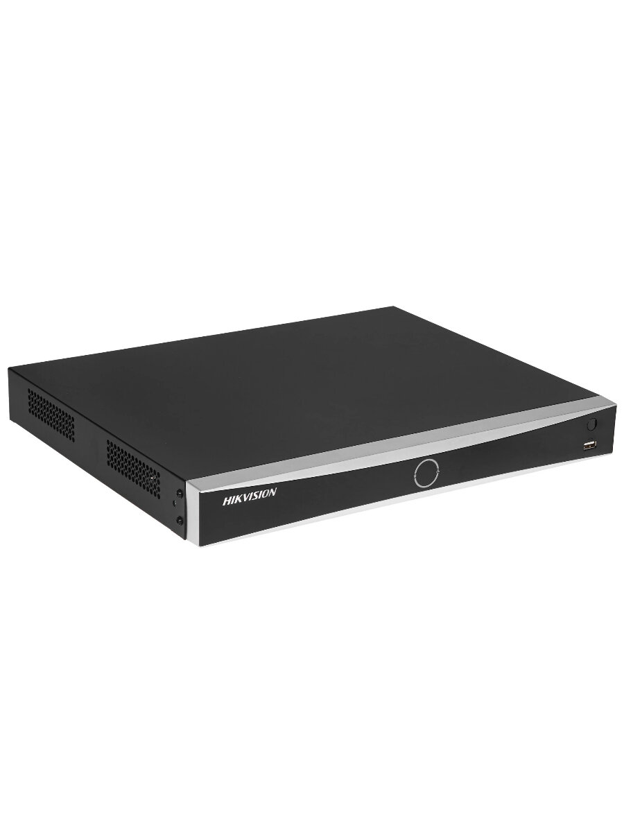 Видеорегистратор HIKVISION DS-7608NXI-K2/8P(E), 2xUSB 2.0, 1xHDMI, 9xRJ-45, Черный