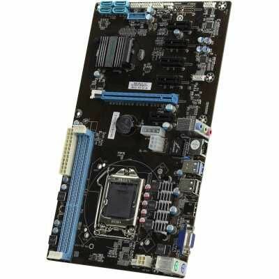Материнская плата Esonic H81-BTC-KING, LGA 1150, Intel H81, 2xDDR3, 4xSATA, 1xPCIe 3.0 x16, 2xPCIe 2.0 x1, 1xVGA, 1xHDMI, 1x1Gb LAN, 2xUSB-A 5Gbps