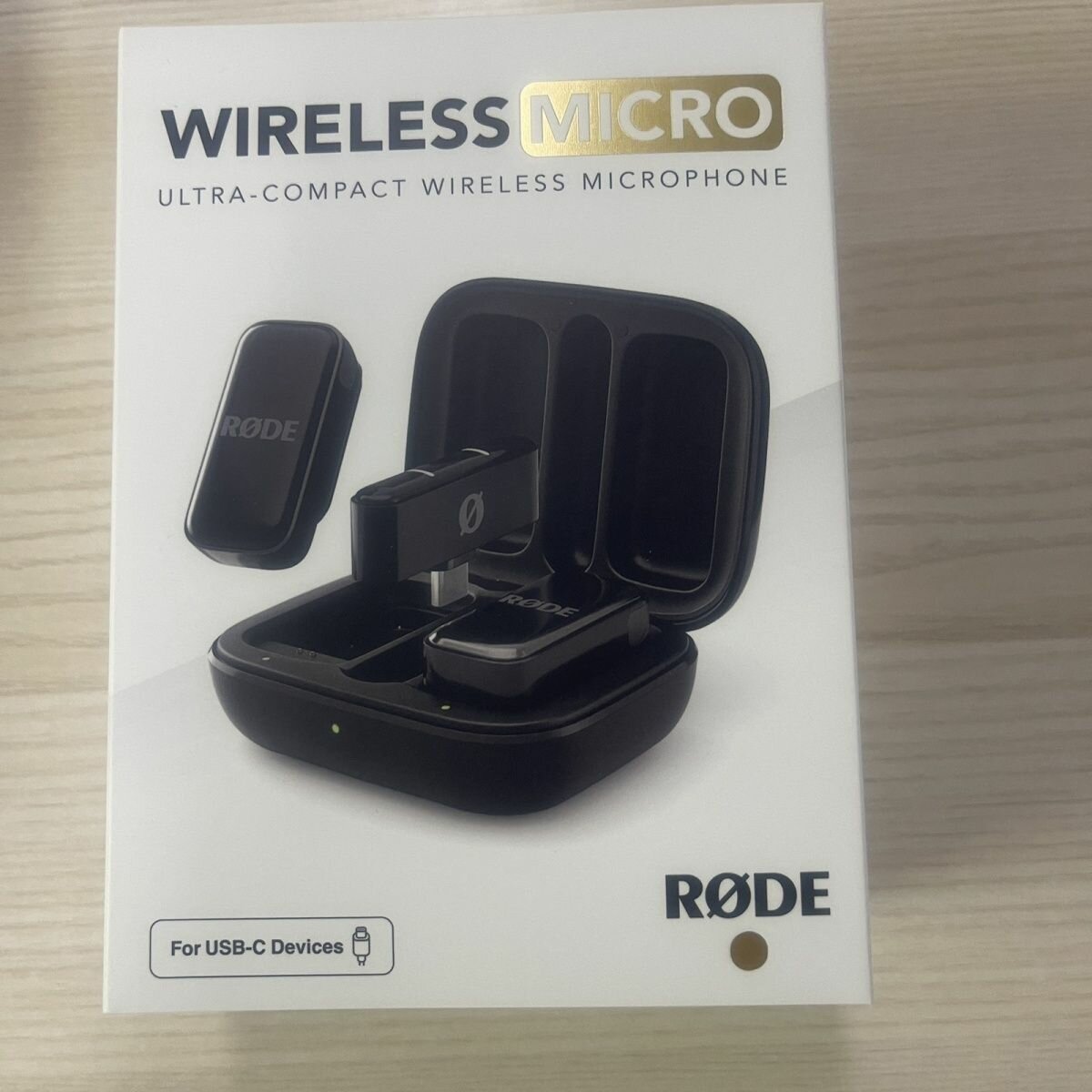 Беспроводная система RODE Wireless Micro, TX+TX+RX, USB-C, черная, для интервью