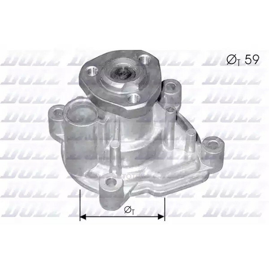 Помпа водяная пр-во Испания DOLZ A218 VAG POLO, FABIA CFNA