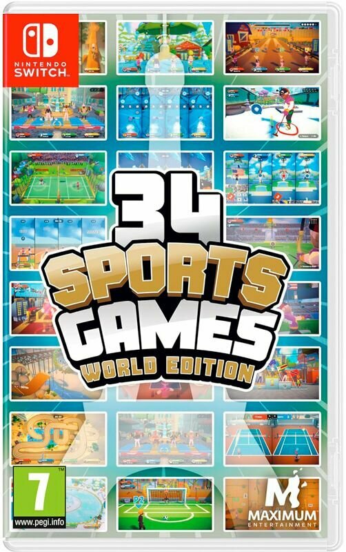 Игра 34 Sports Games - World Edition (Nintendo Switch, Английская версия)