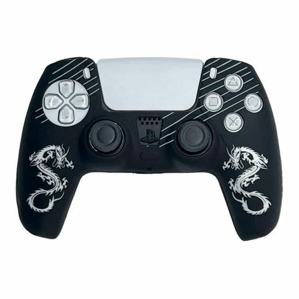 Силиконовый чехол для геймпада Sony DualSense (Mortal Kombat)