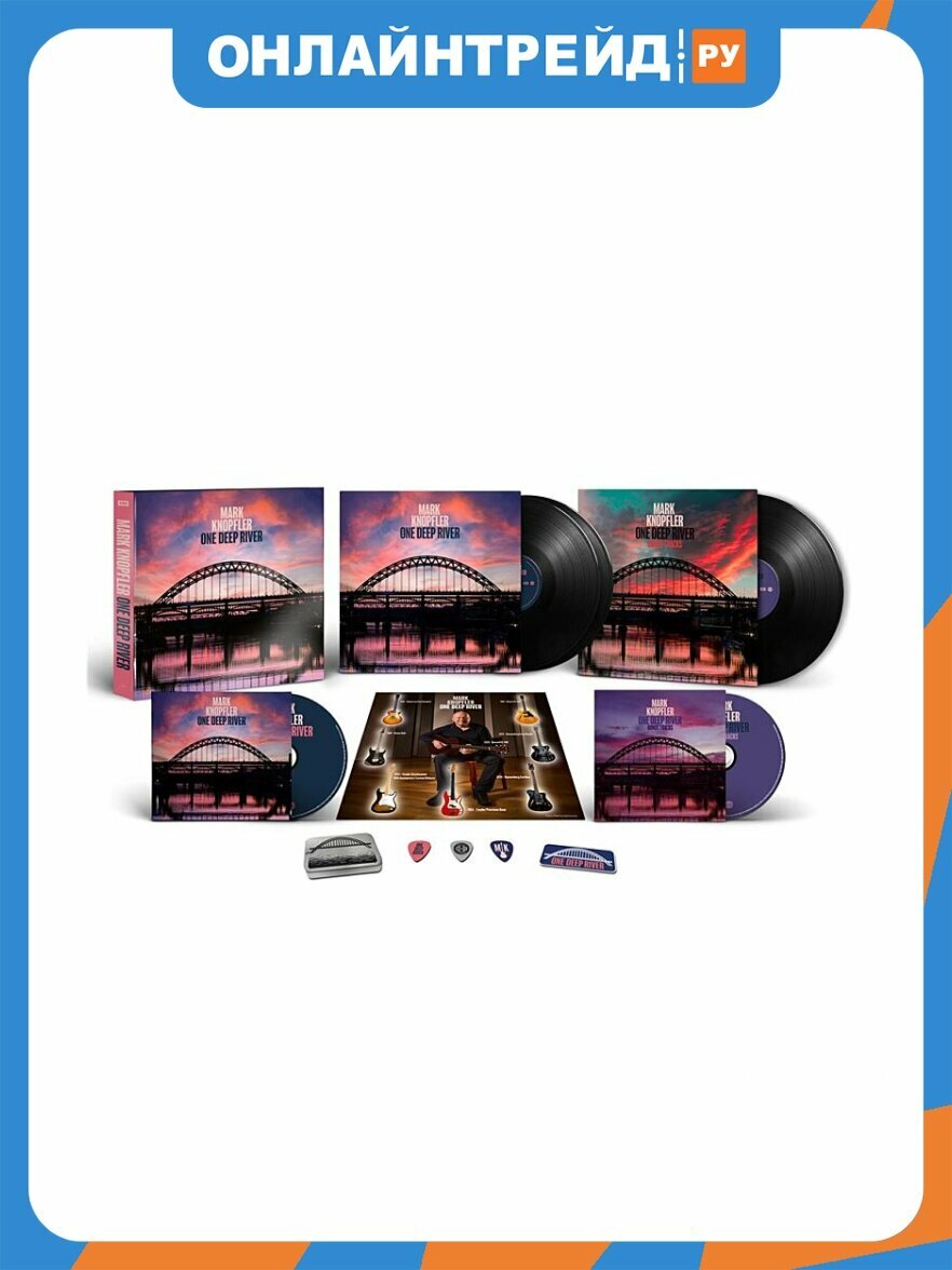 Виниловая пластинка Emi Mark Knopfler - One Deep River (Бокс-сет 3LP 45 rpm, Half Speed + 2CD)