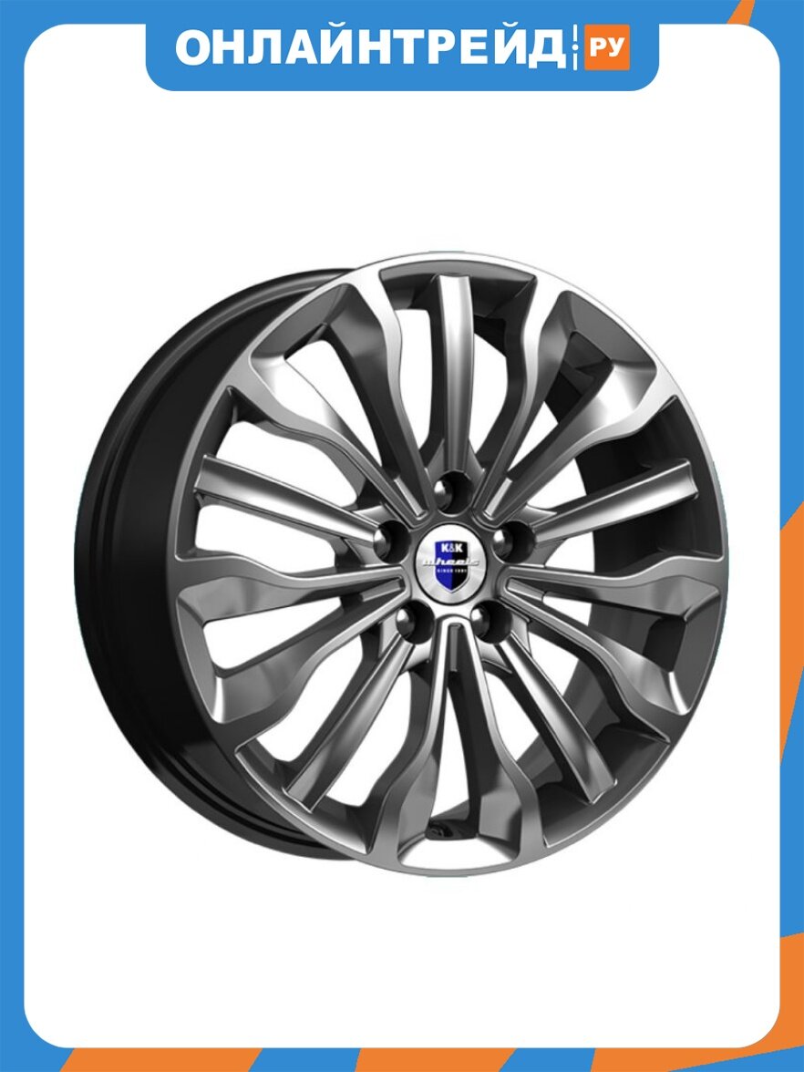 Диск K&k Атакама-оригинал (КС756) 6.5x17/5x114.3 D67.1 ET49 Дарк платинум