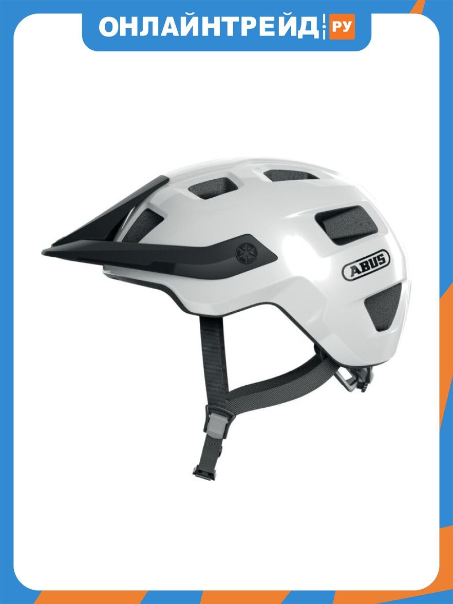Abus Велошлем MoTrip shiny white L (57-61).