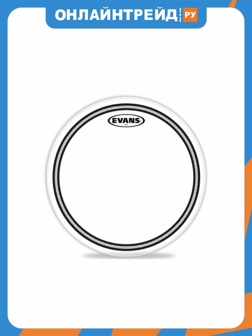 Пластик для малого том и тимбалес барабана 13" Evans TT13ECR резонансный