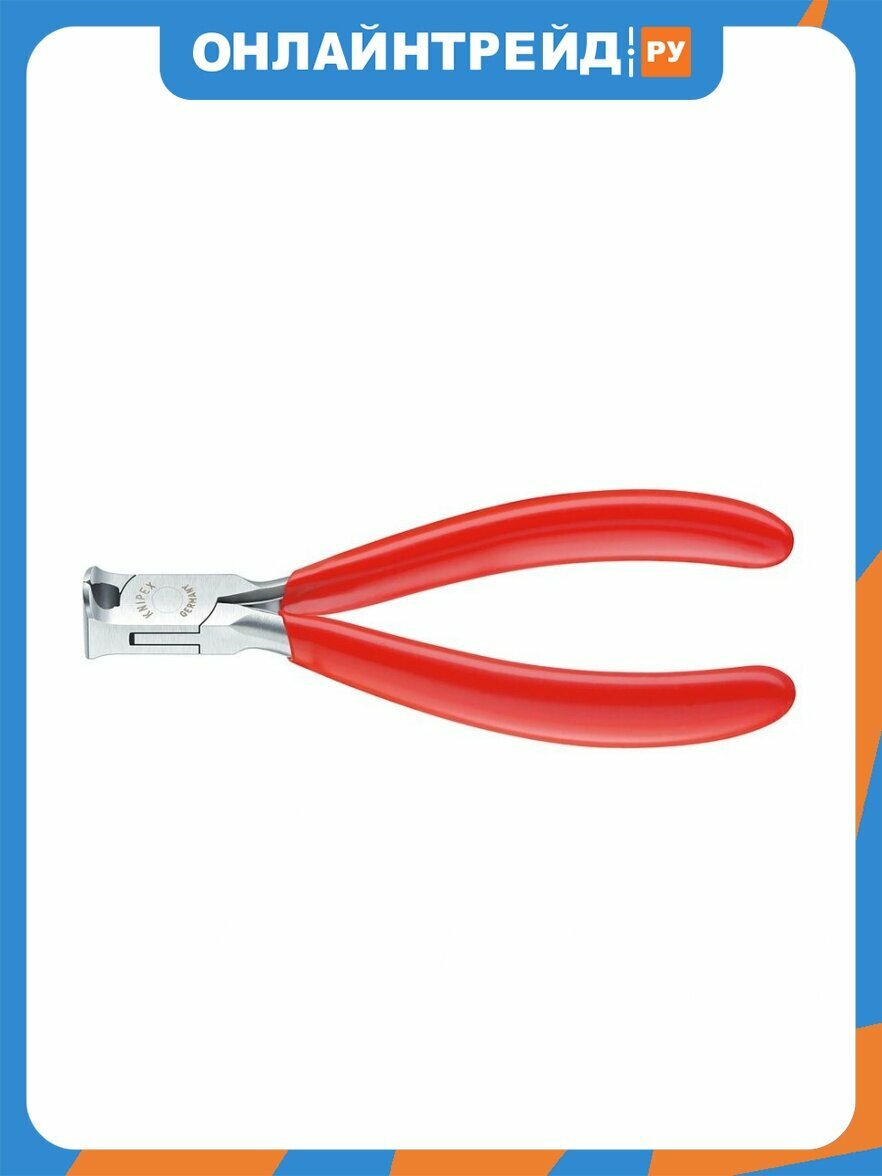 Кусачки торцевые Knipex KN-6401115, для электроники, 115 mm
