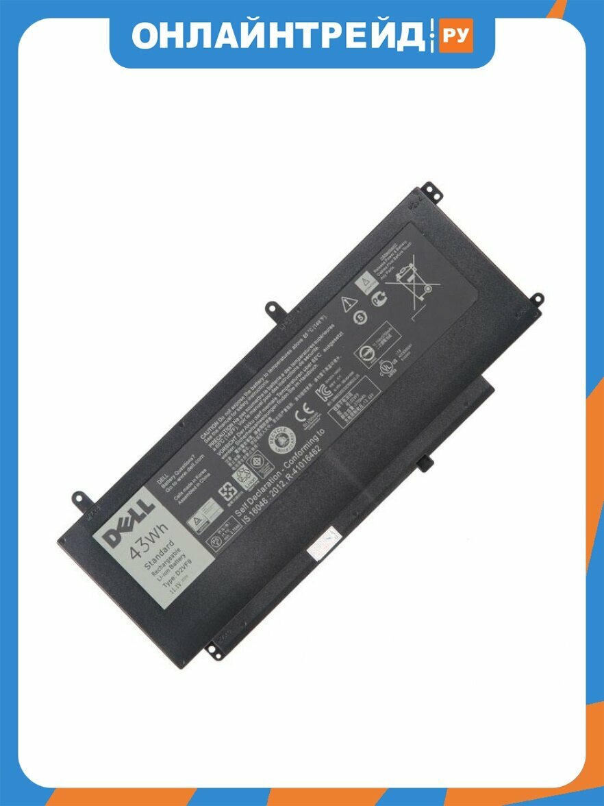 Аккумулятор для ноутбука Rocknparts для Dell Inspiron 15 7547, 15-7547, 11.1V, 43Wh 596994