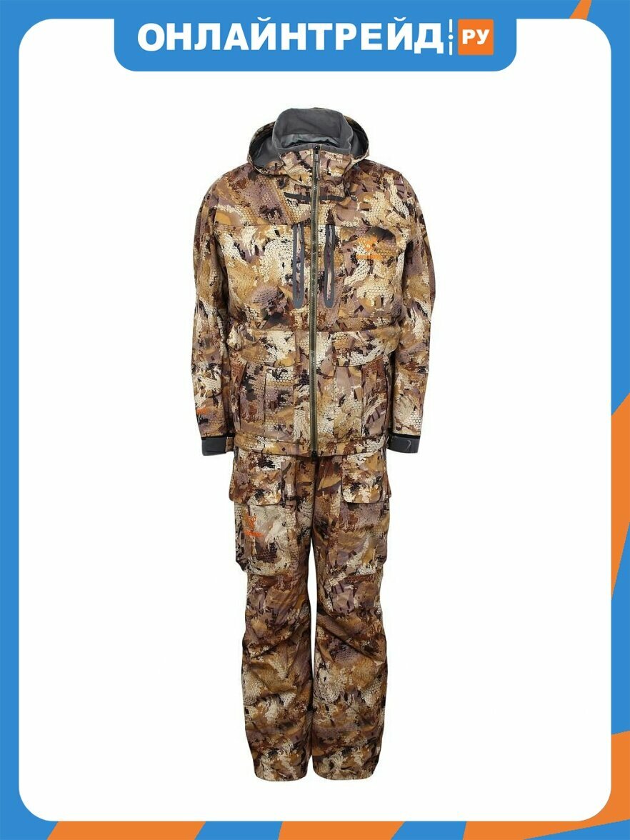 Костюм Remington SW Remington 3 в 1 Blizzard Yellow Waterfowl Honeycombs, размер 56/58 (3XL) рост 180-196 см