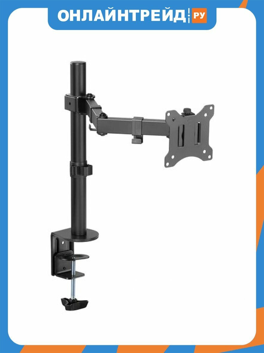 Кронштейн Sonnen для монитора настольный VESA 75х75, 100х100, 17"-32", до 8 кг, STATIC, 455942