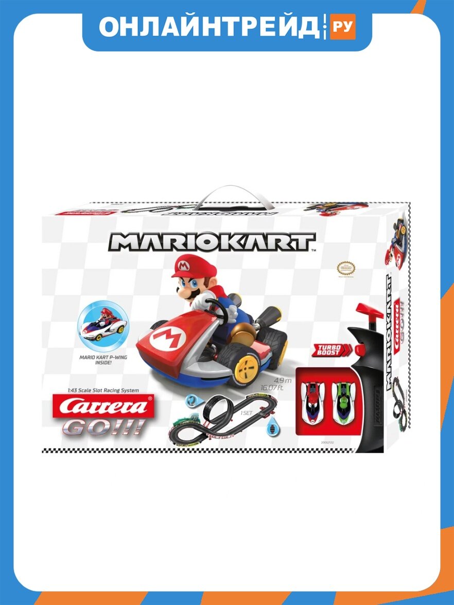 Автотрек Carrera GO Mario Kart - P-Wing, 20062532