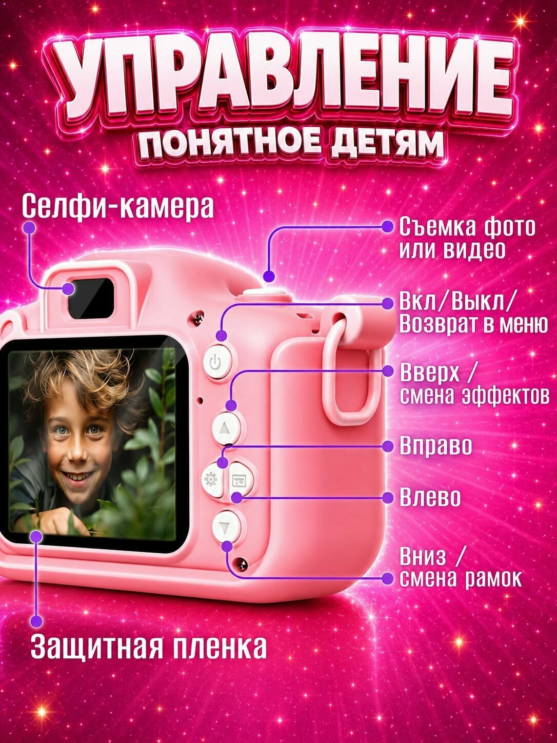 Фотоаппарат детский — фото 1