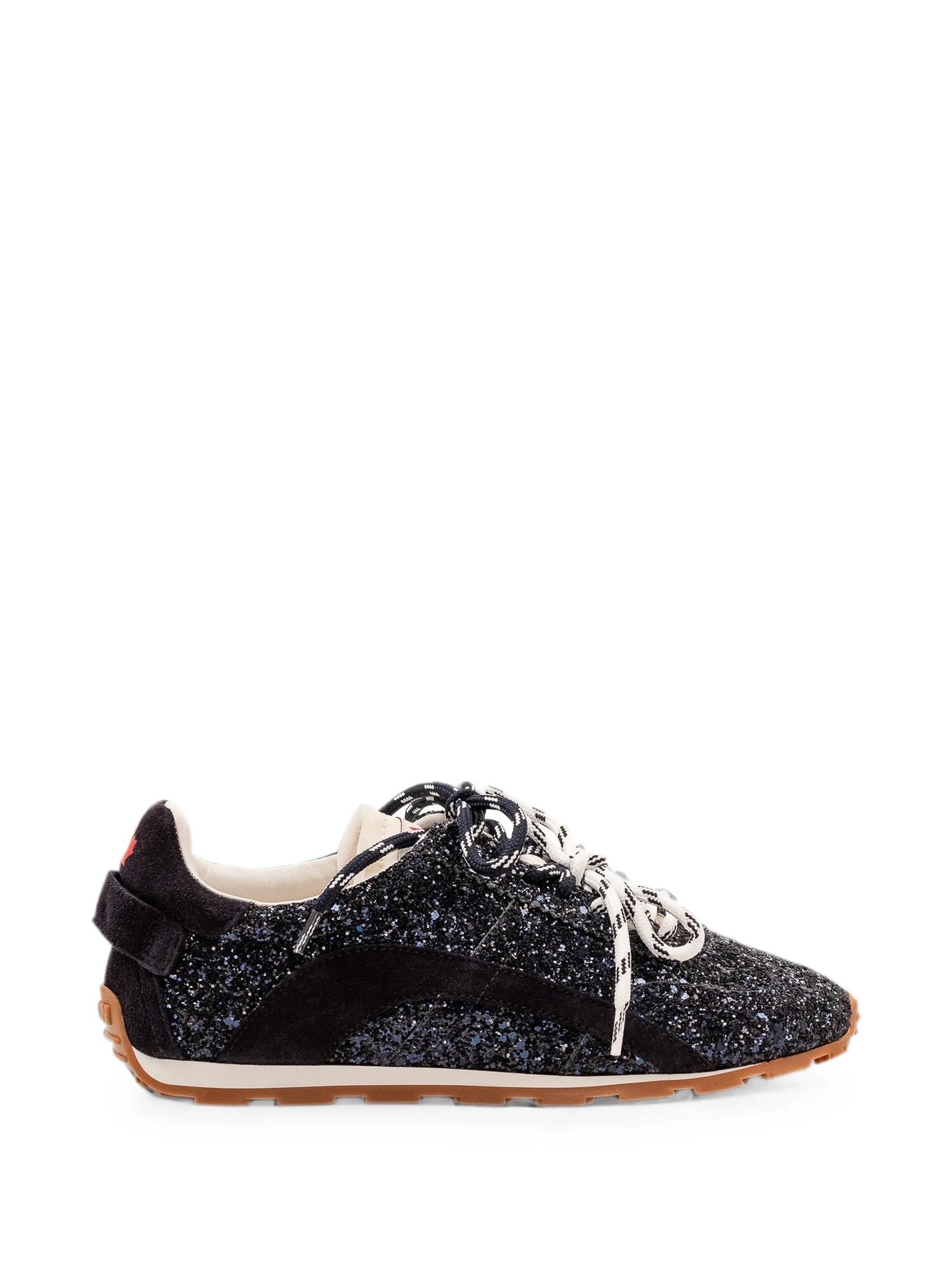 Кроссовки Glitter-embellished sneakers