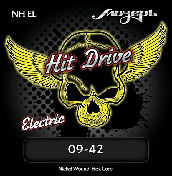 Струны для электрогитары МозерЪ NH-EL Hit Drive Extra Light 9-42