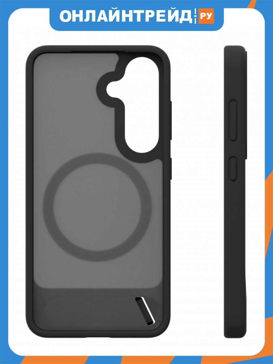 Чехол Vlp для Samsung Galaxy S25 Plus, Reels Case, с MagSafe, черный