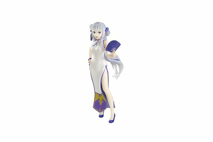 Фигурка унисекс SEGA Emilia из Re: Zero Starting Life in Another World, в образе Ципао
