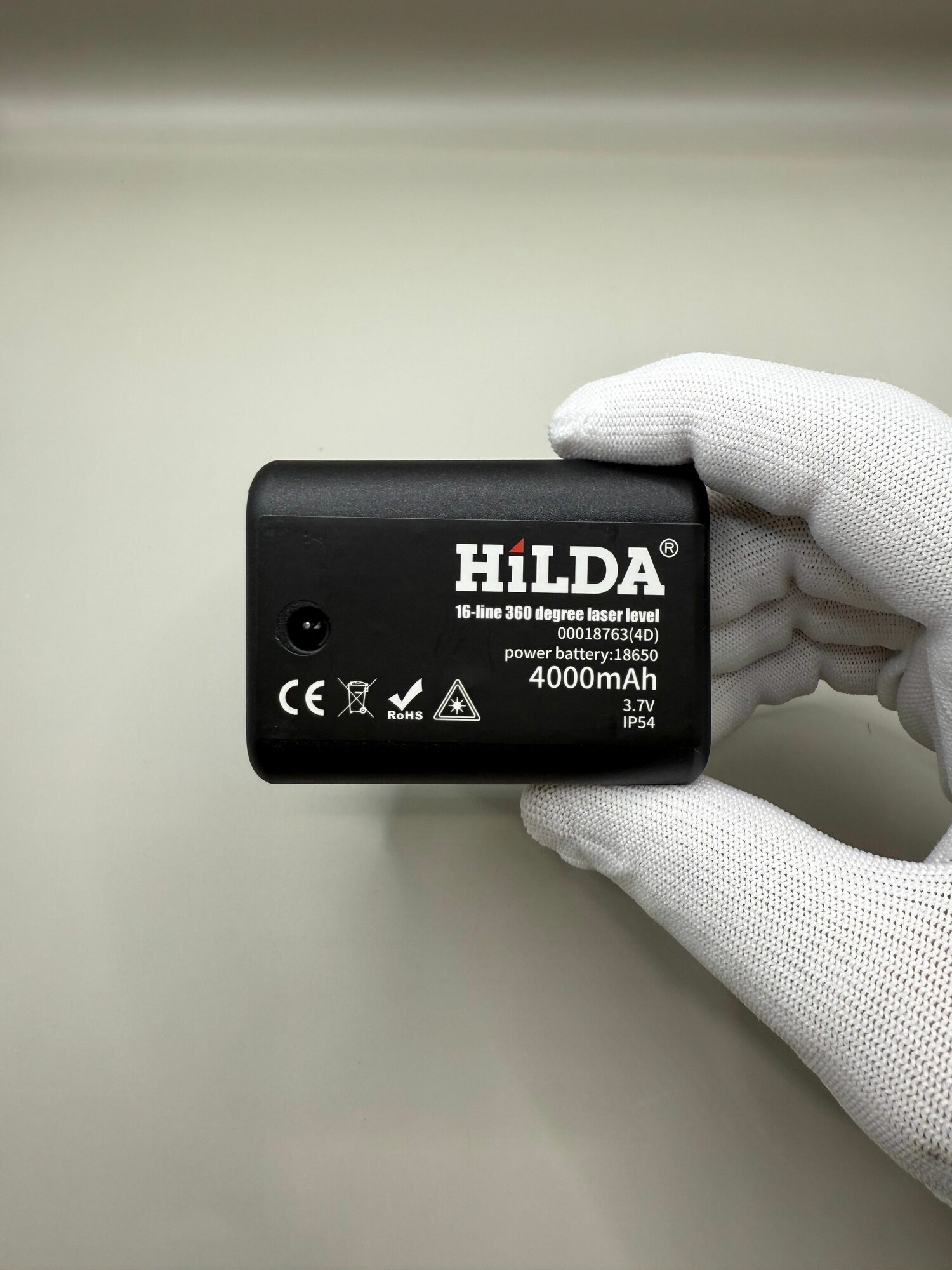 Аккумулятор для лазерного уровня HILDA, PRACMANU 4000mAh широкое крепление