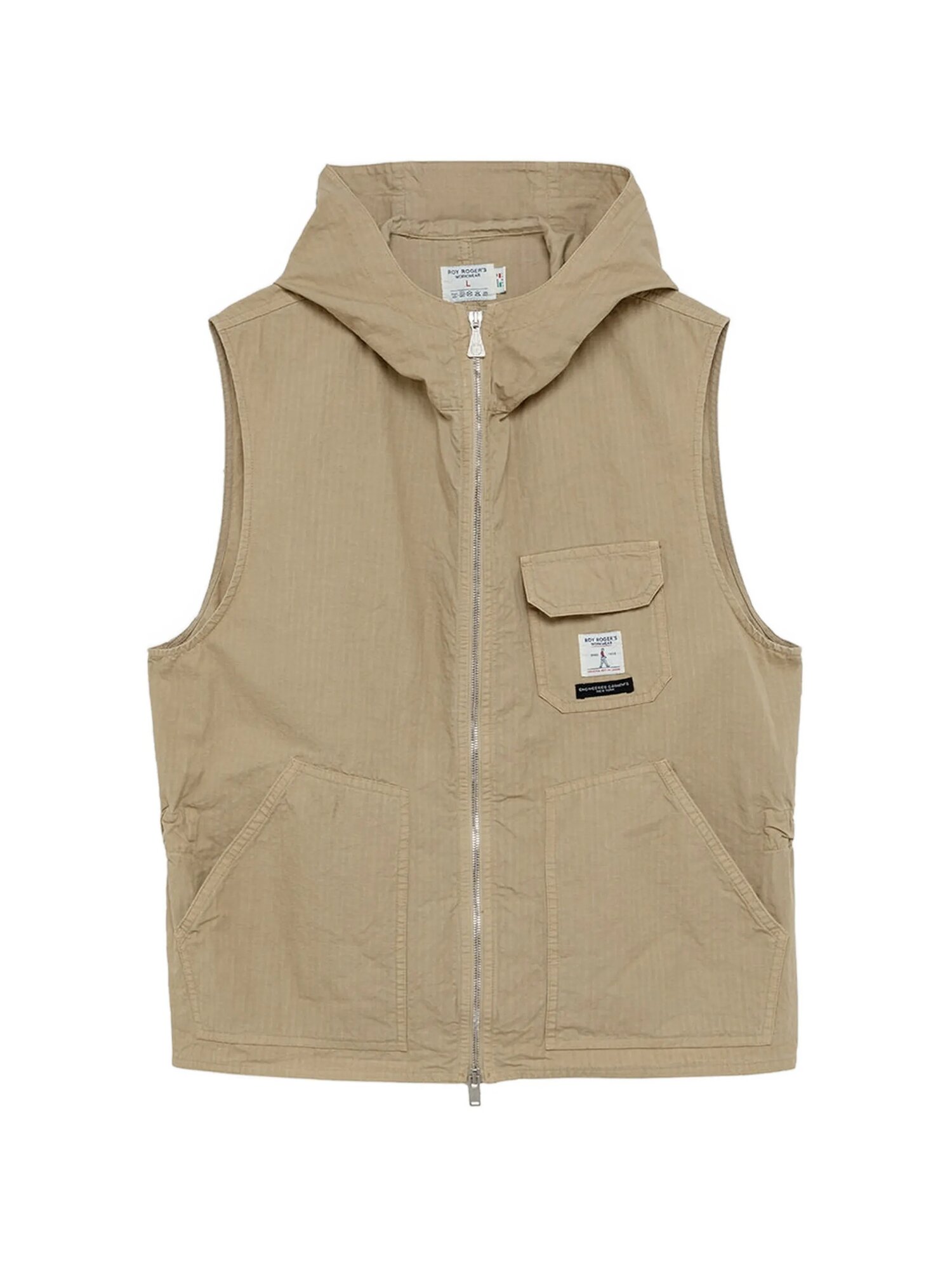 Жилет Workwear x Engineered garments hooded zip-fastening vest