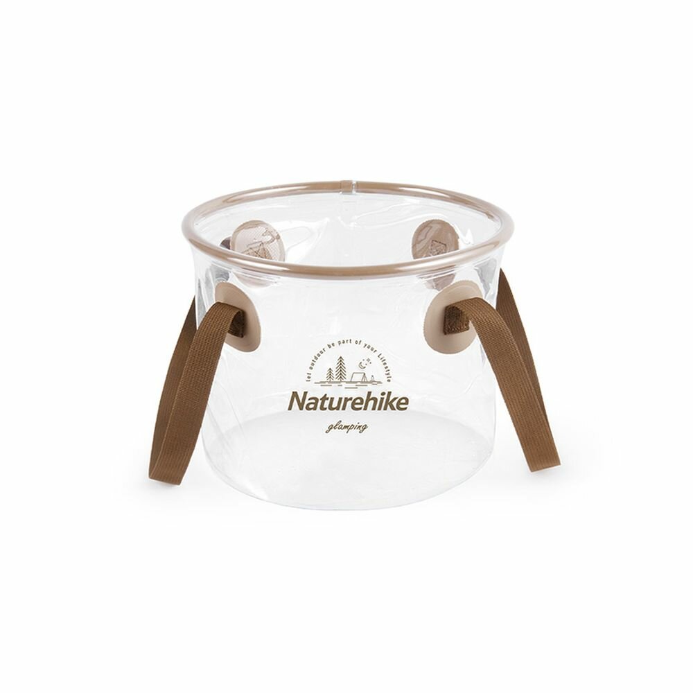 Ведро Naturehike складное NH20SJ040 (прозрачное, 10L)