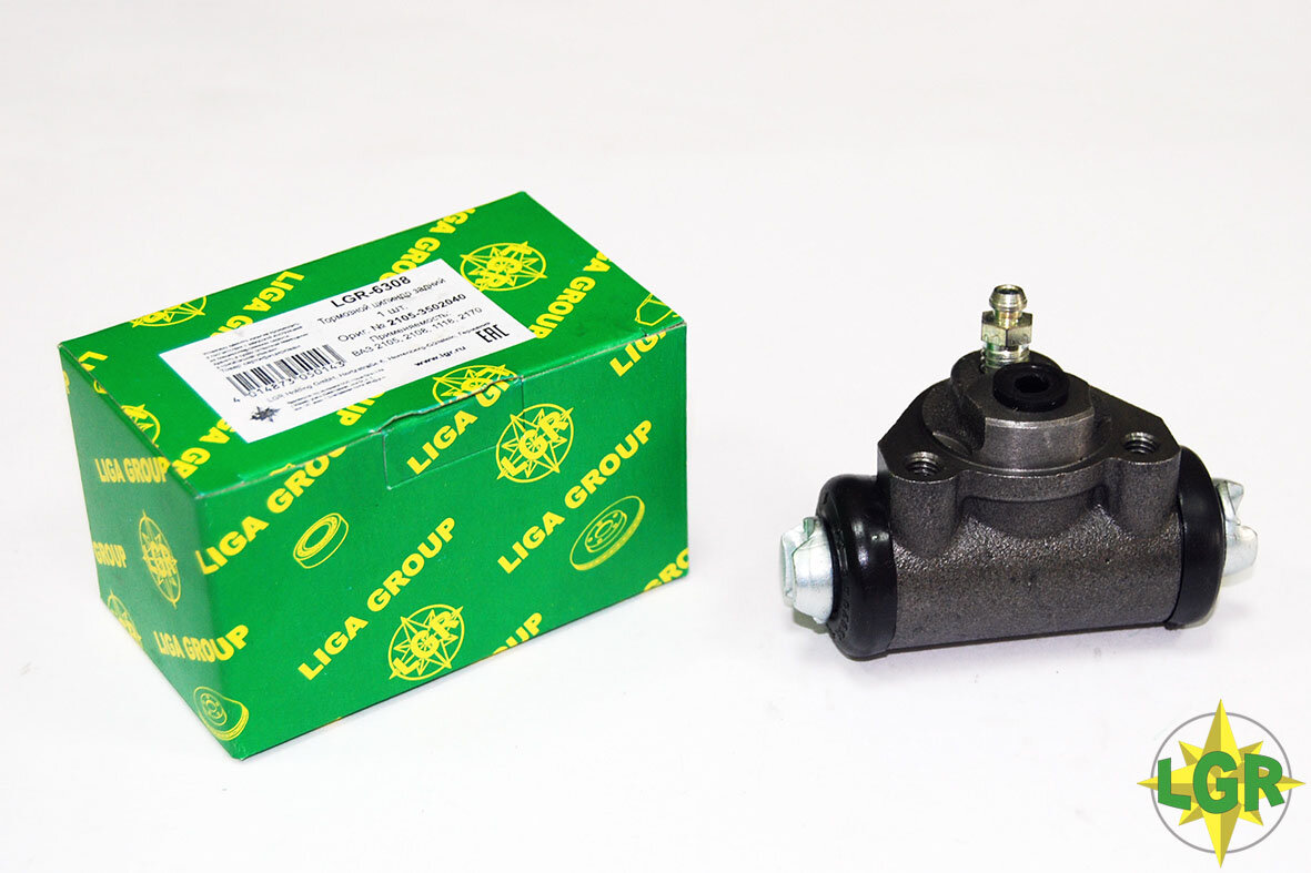 Цилиндр тормозной рабочий LGR LGR6308 колесный задний для Lada ВАЗ-2105, 2108