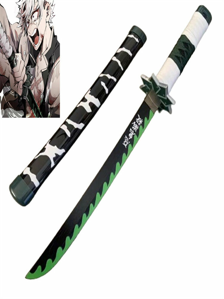 60 см катана Санеми Шинадзугава из аниме Demon Slayer