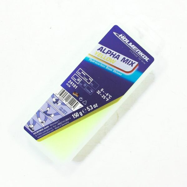 Парафин Теплый Holmenkol - Alphamix Yellow 150 гр.
