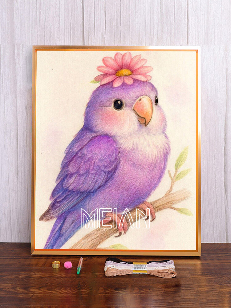 MEIAN Набор для вышивания,30x40CM,11CT,40 цветов
