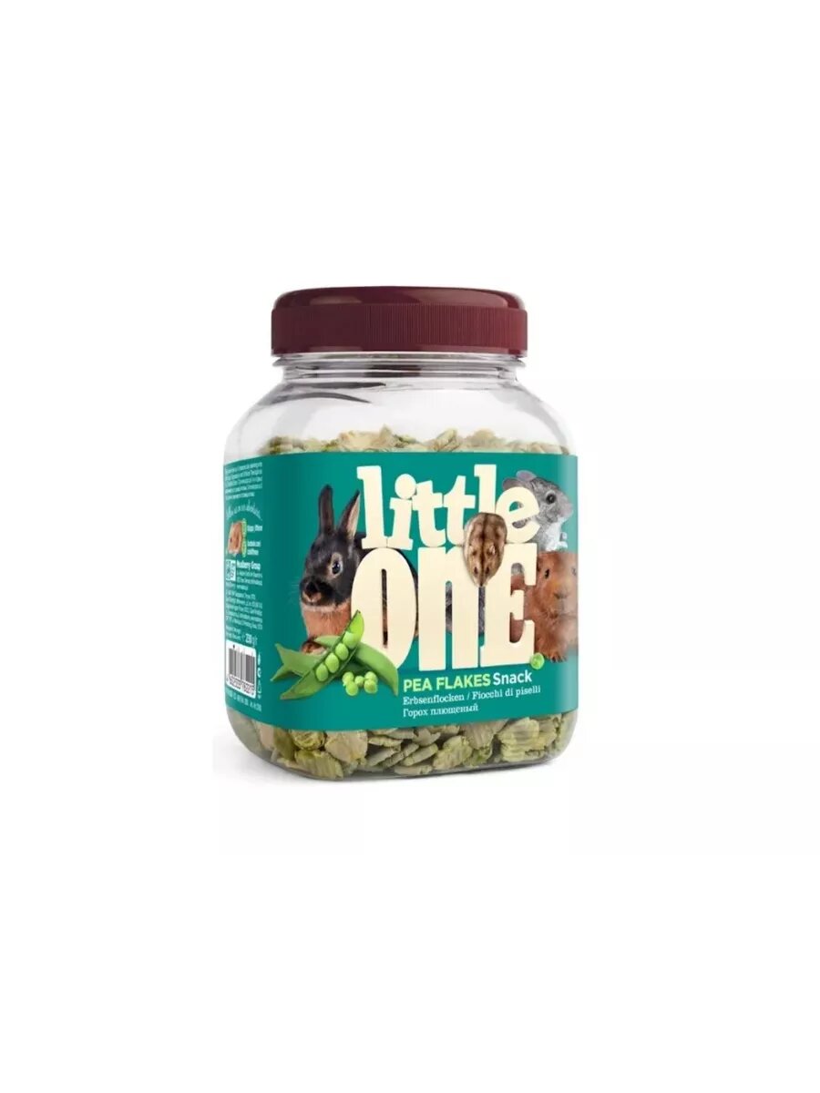 Little One плющеный горох для всех видов грызунов 230 г
