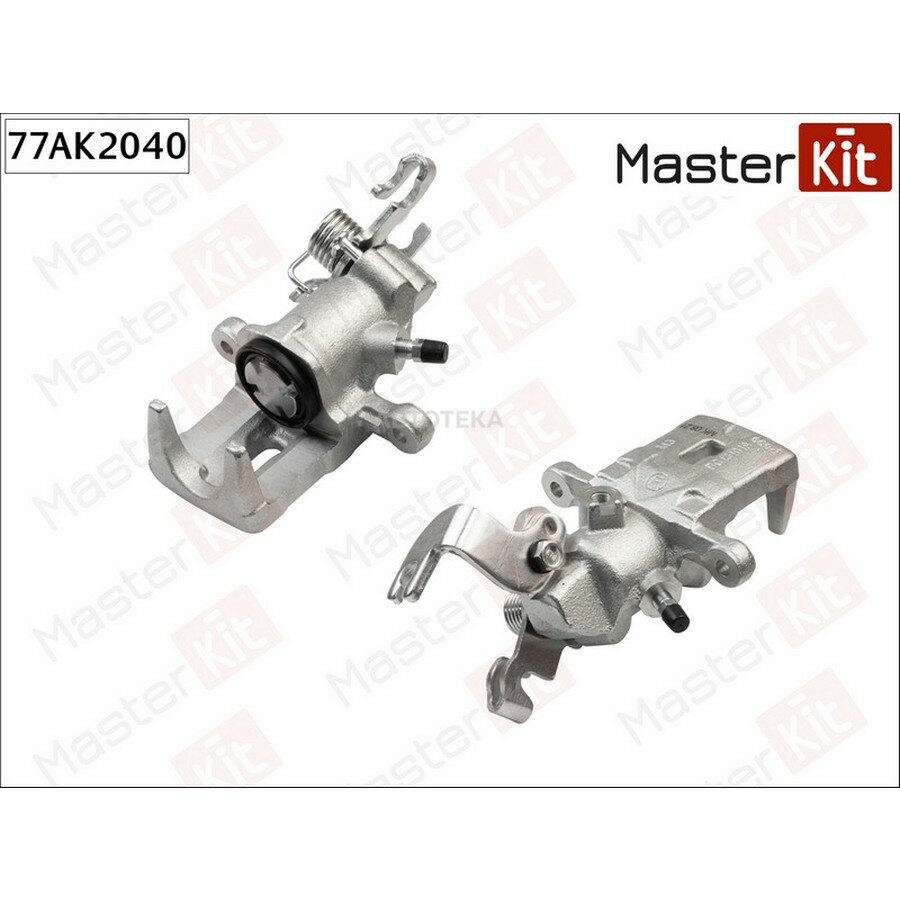 Суппорт тормозной зад. прав. Hyundai LANTRA 1995-2000 Kia CERATO 2004- 77AK2040 MASTERKIT 77AK2040