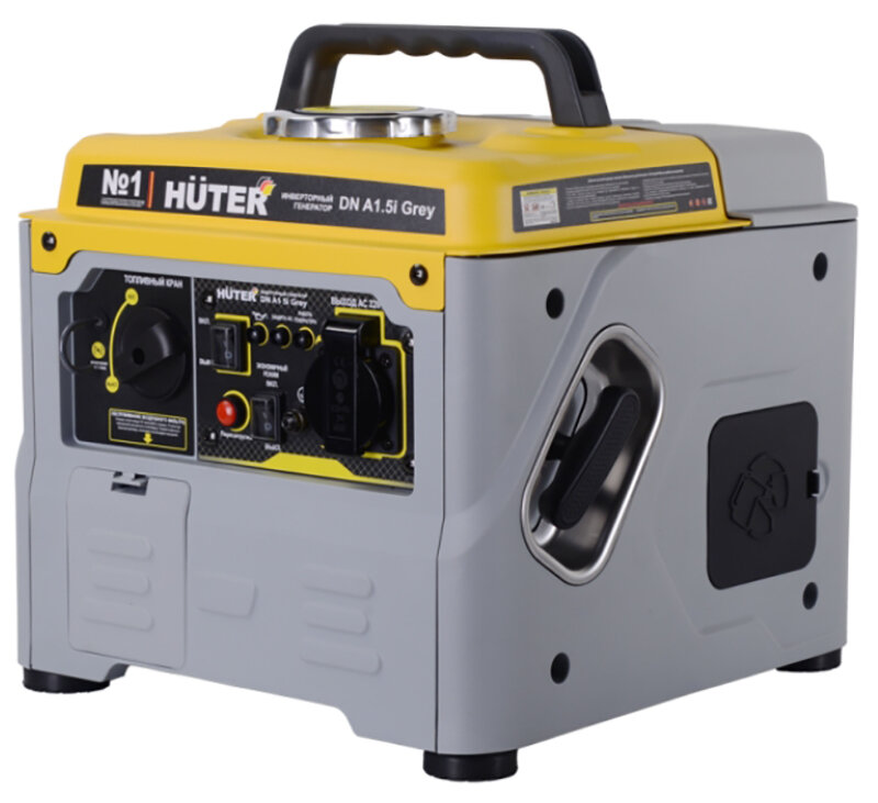 Инверторный генератор Huter DN А1,5i Grey