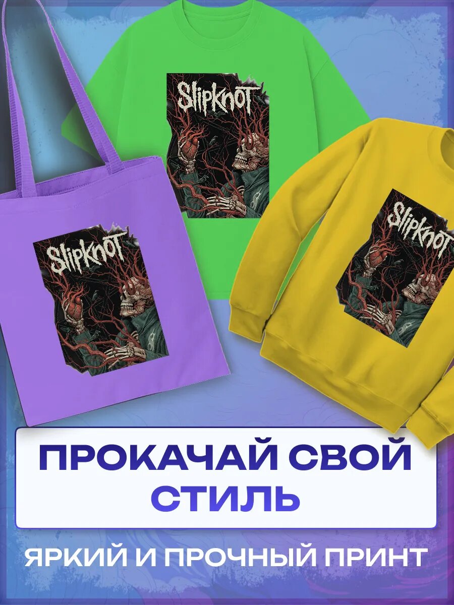 Термонаклейка slipknot — фото 1