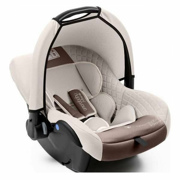 Автокресло Amarobaby comfort, группа 0+, светло-бежевый