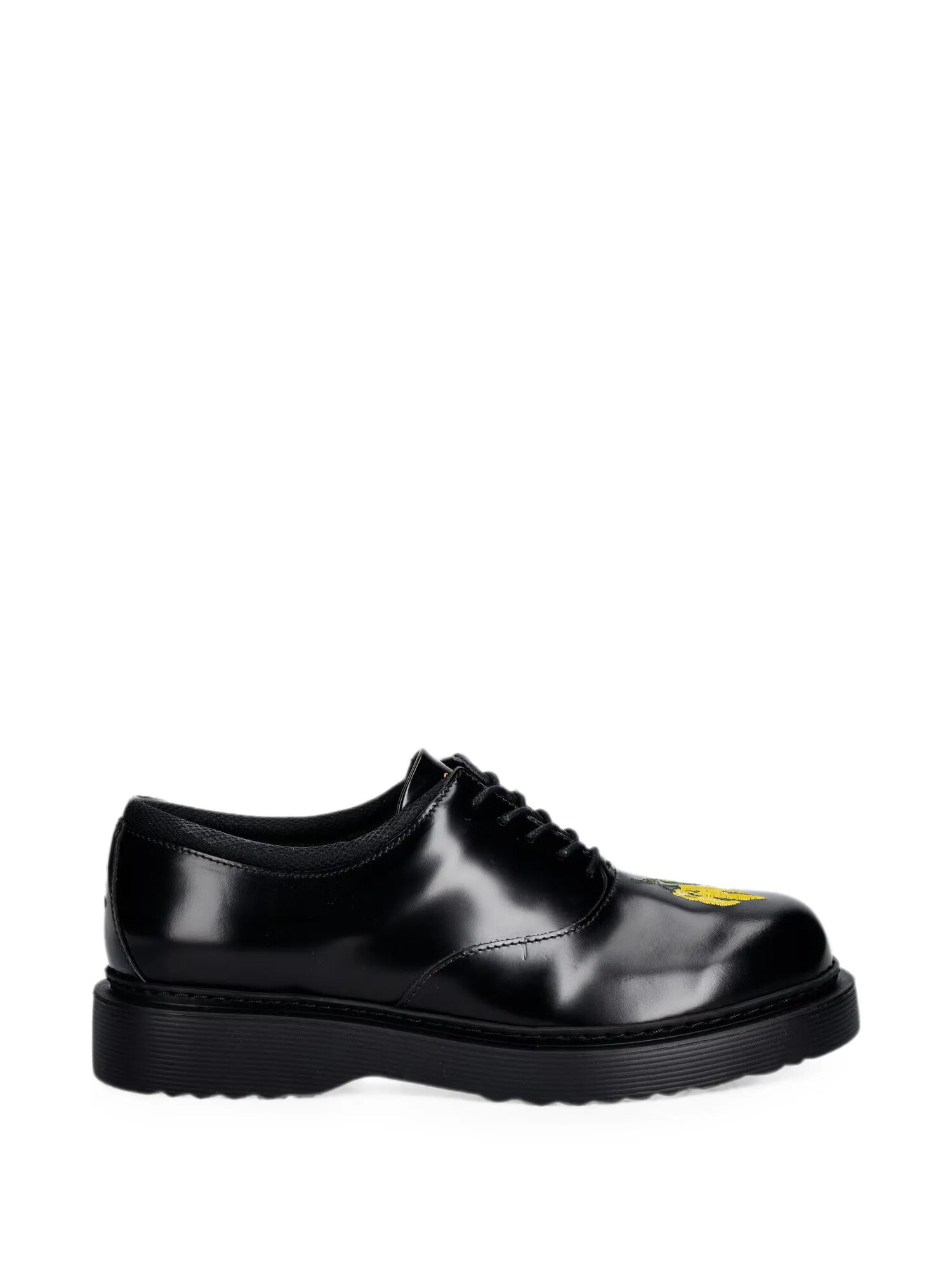 Туфли Flower-embroidered lace-up derby shoes 