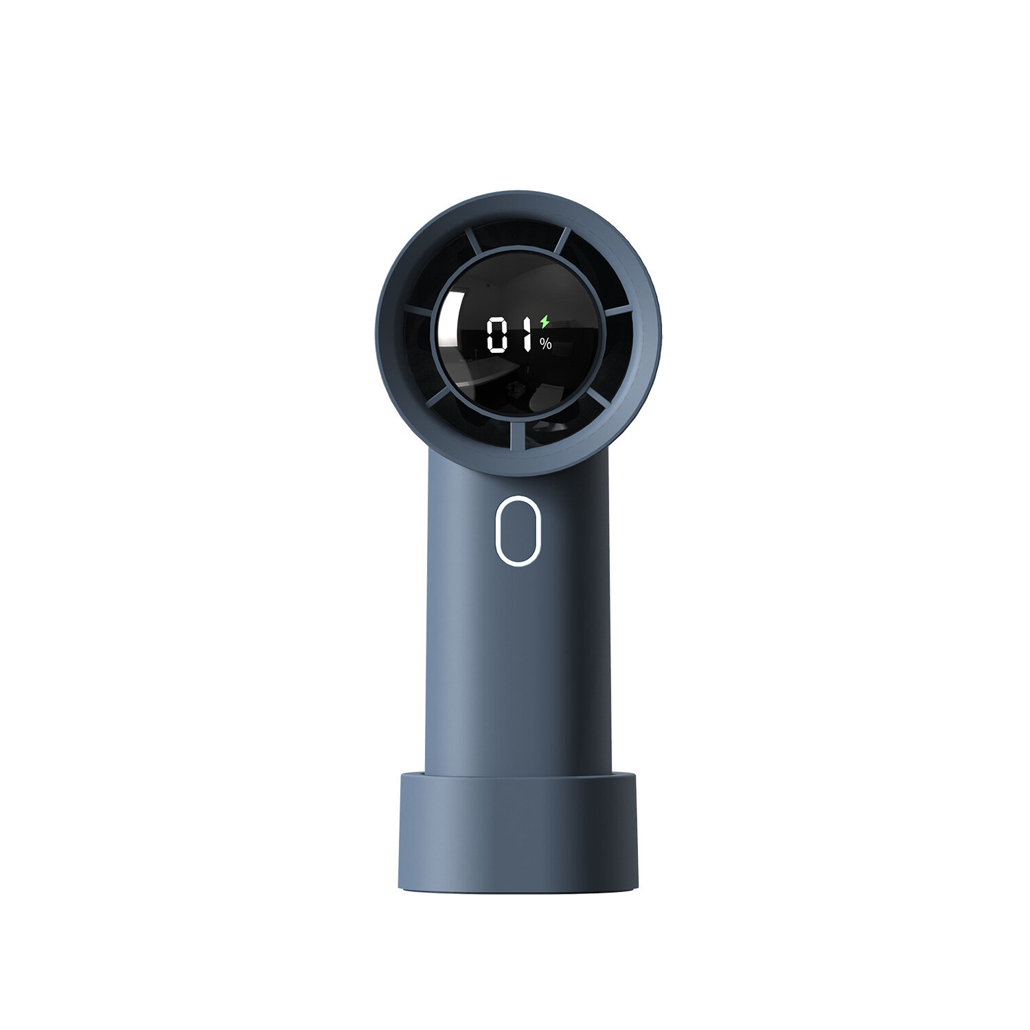 Портативный мини-вентилятор с USB, темно-синий, 15.2x6.5x6.2 см, высокоскоростной наручный охладитель