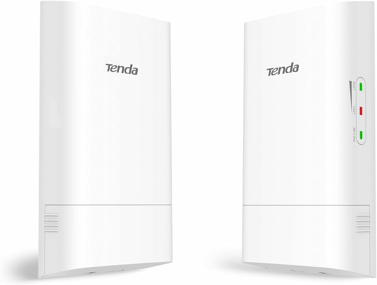 Tenda O1-5G AC867 867Mbps Наружный беспроводной мостовой мост CPE с предварительной настройкой для полосы 5.8 ГГц