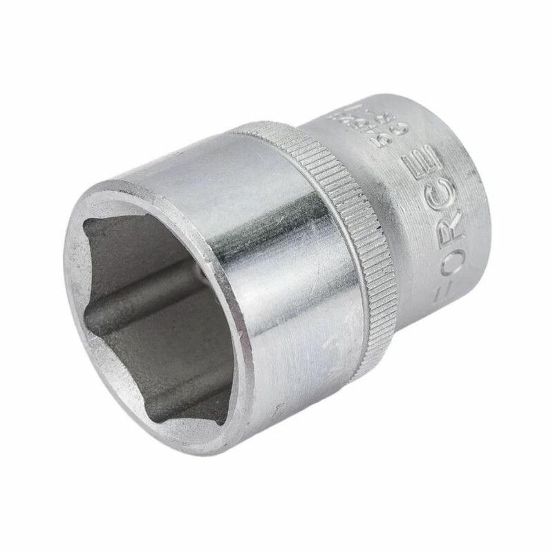 Головка торцевая 1/2" 6-гранная, 23 мм, L40 мм, Force 54523
