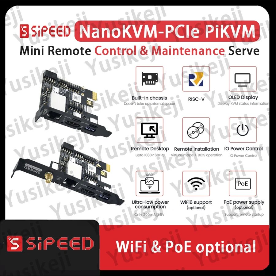 Sipeed NanoKVM-PCIe PiKVM Mini, PCIE kit — фото 1