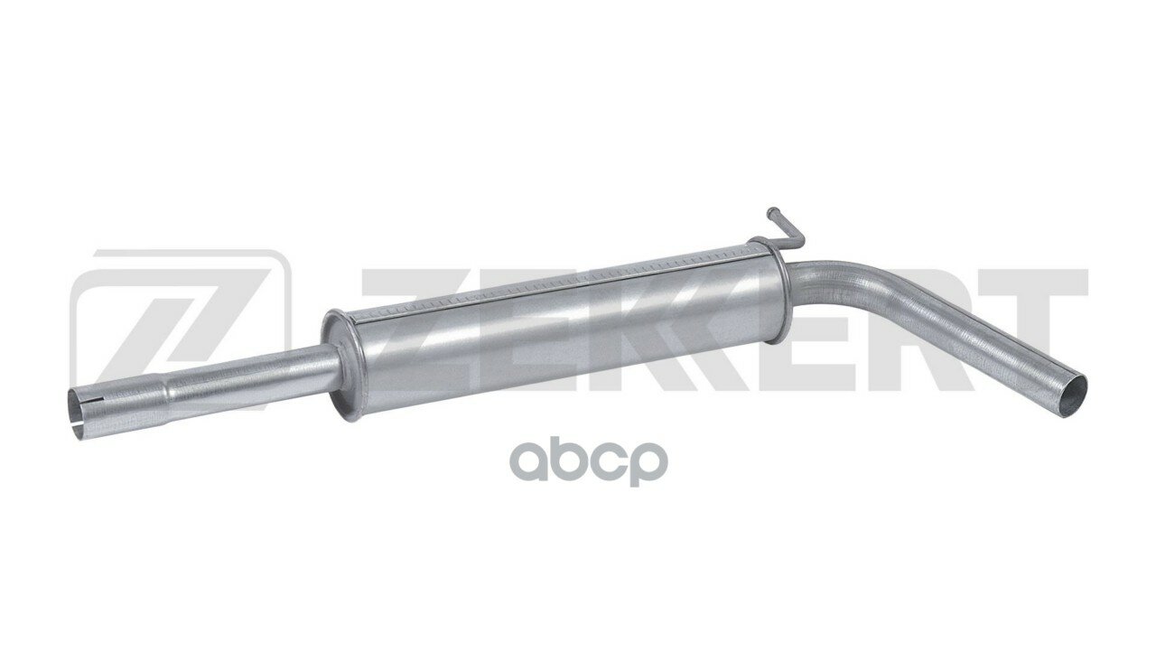 Глушитель дополнительный VW Polo IV 01- Skoda Fabia (6Y_ 54_) 99- Seat Ibiza III IV 02- Cordoba Zekkert арт. ga-2119a