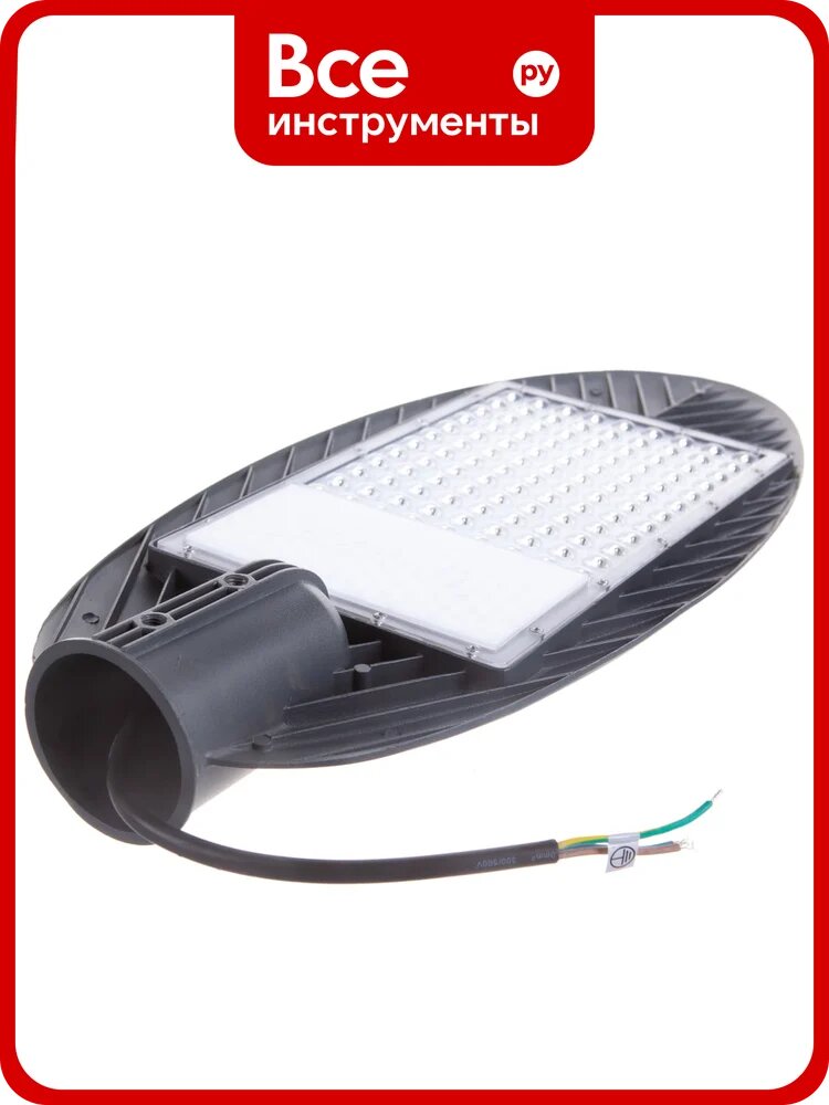 Светодиодный светильник Jazzway консольный PSL 03 GR 100Вт 5000К IP65 AC190-260В ДКУ уличный, далее