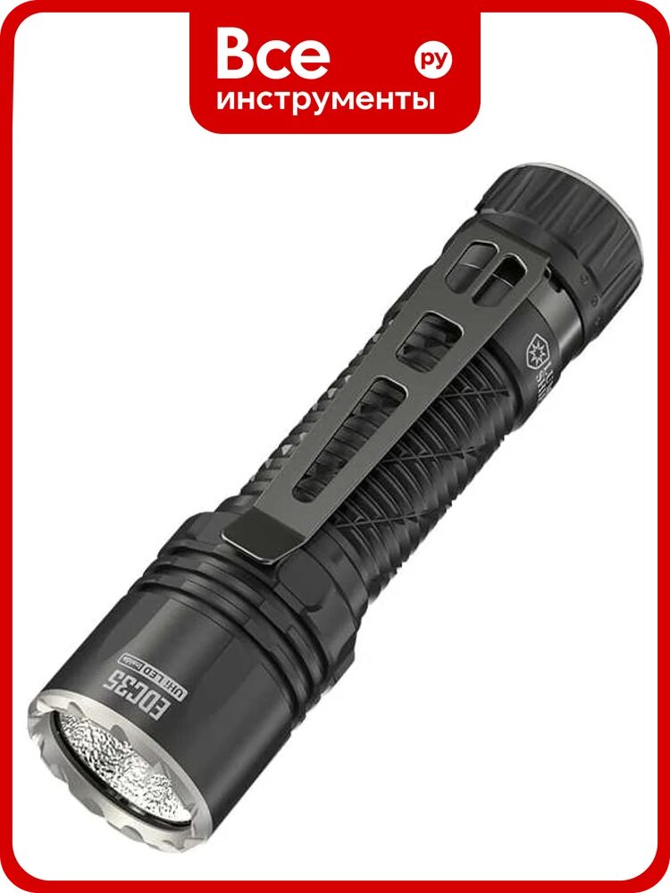 Повседневный фонарь NITECORE EDC35 NiteLab UHi 40 MAX LED 5000 люмен 550 метров 90 часов NL2160 (21700 6000 мАч) USB-C 0582
