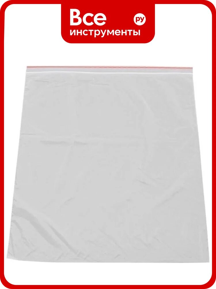 Пакет с замком ООО Комус zip lock 25x35 см, 35 мкм, 100 шт 216820, экологичного материала, Устойчив