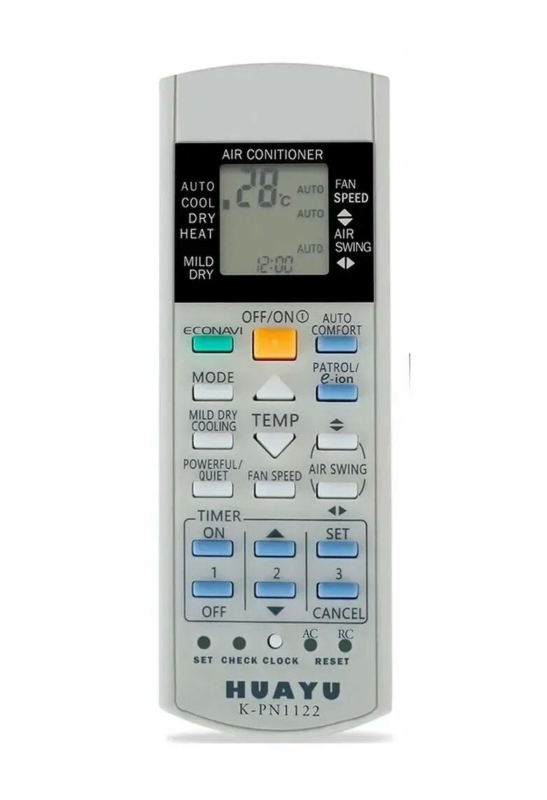 Пульт для кондиционера Panasonic CS-A9JKD, CS-A7GKD