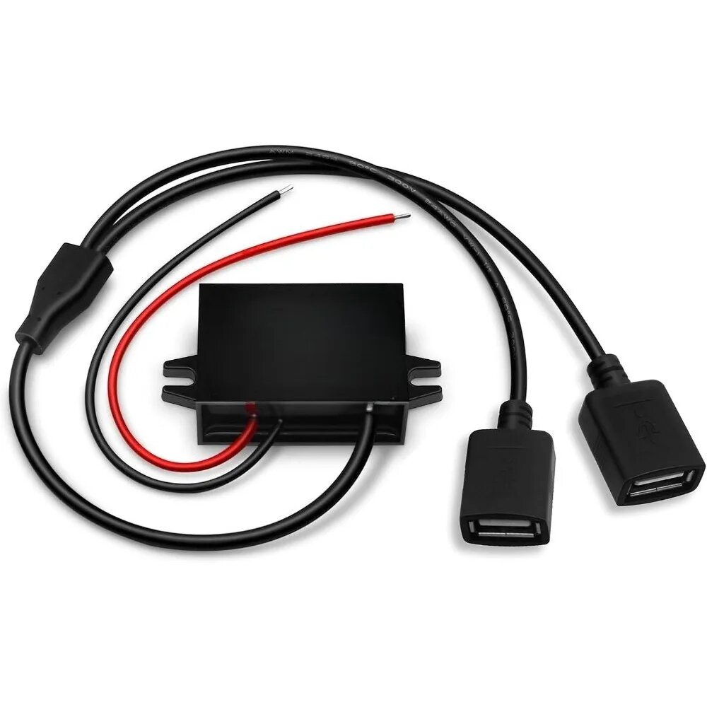 DC-DC Конвертер 11-90В в 5В 3A с Dual USB