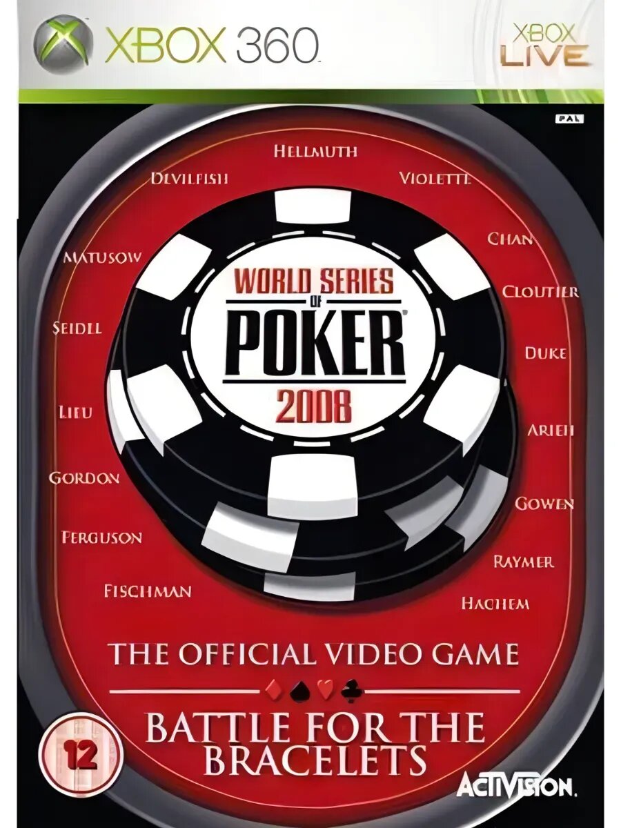 World Series of Poker 2008 (XBOX360 CHiP)