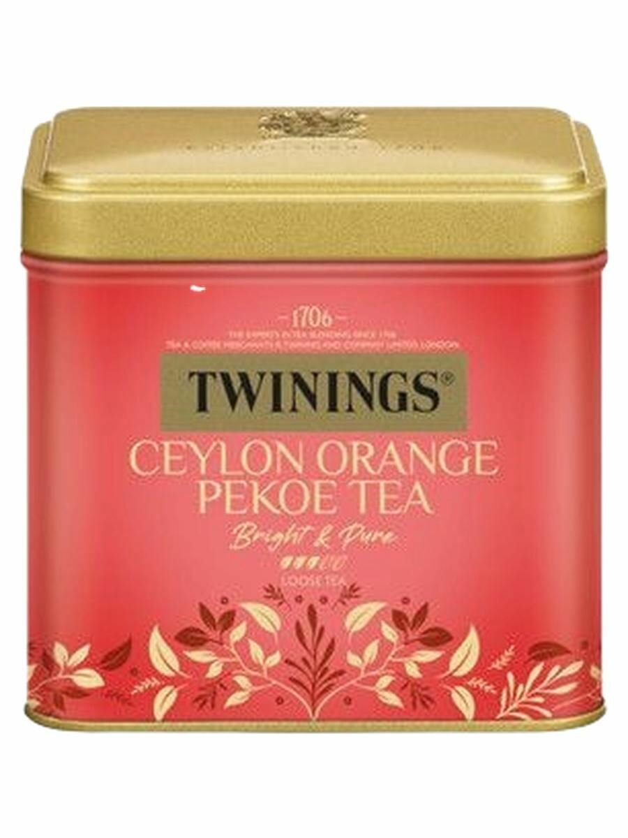 Чай черный листовой Twinings Ceylon Orange Pekoe, 100 г
