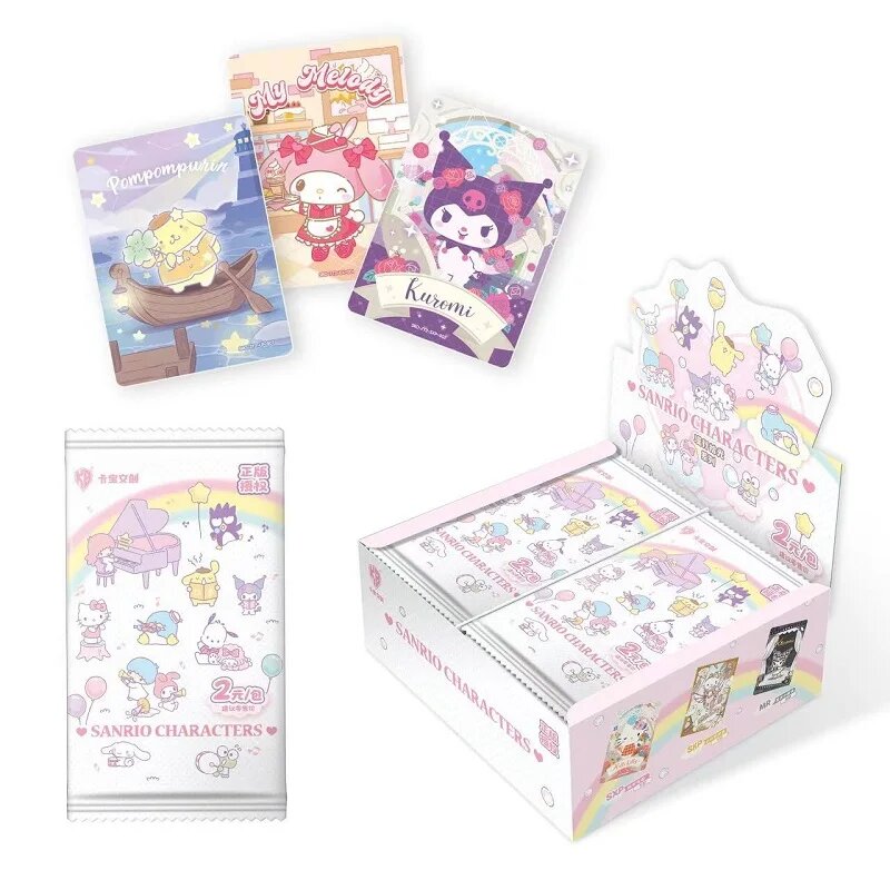 Коллекционная игра Sanrio Куроми, Китти, Мелоди, 90 карт