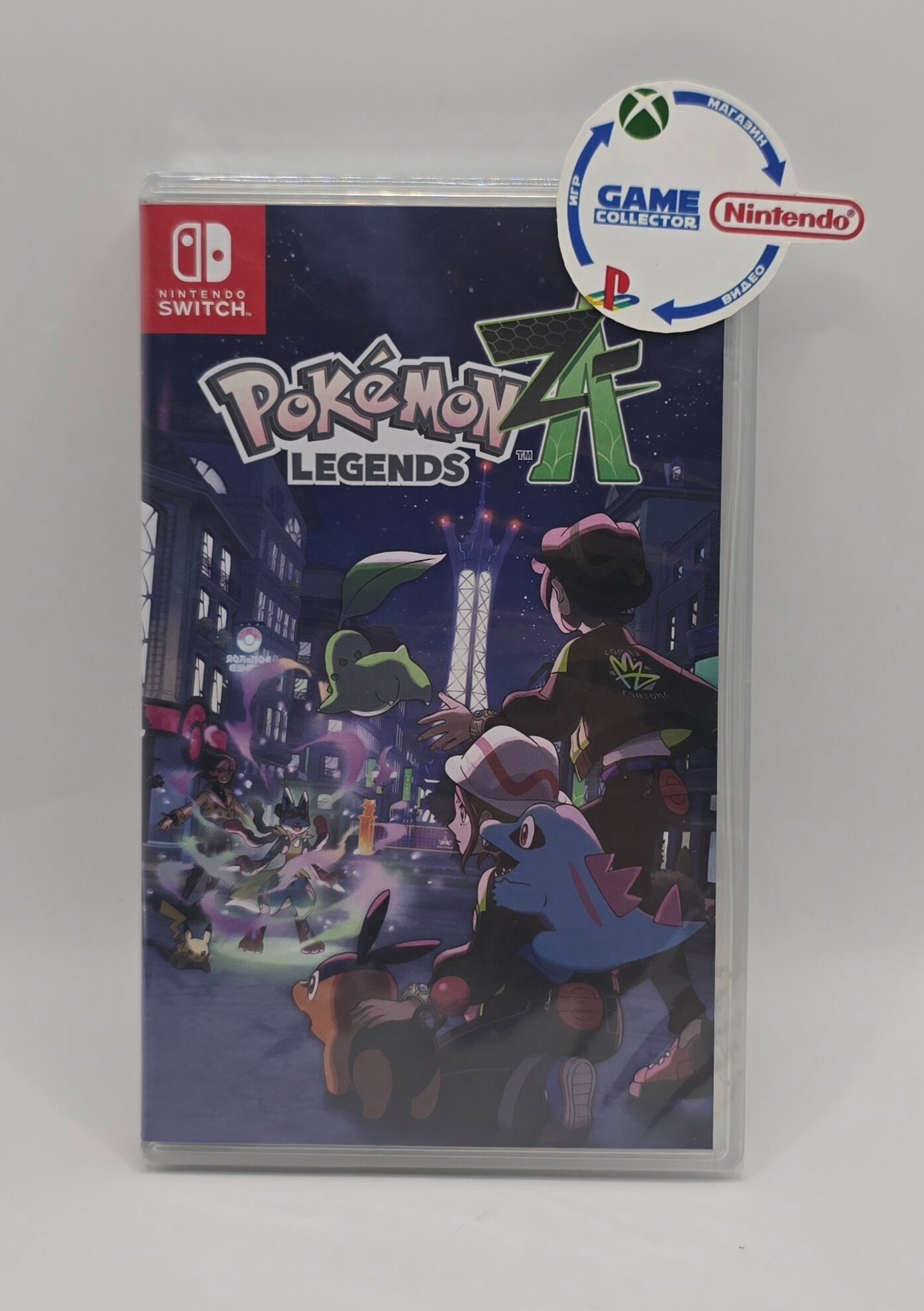 Игра Pokemon Legends: Z-A для Nintendo Switch на катридже на английском языке.