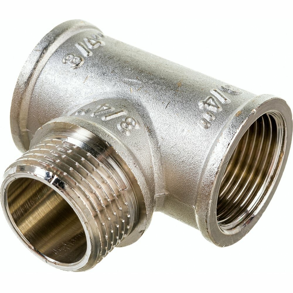 Тройник с переходом на наружную резьбу VALTEC 3/4 вн.-нар.-вн. VTr.132. N.0005 — фото 1